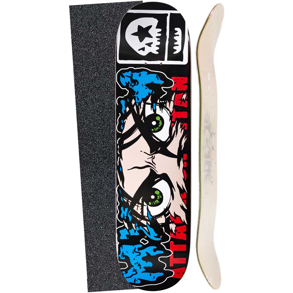 進撃の巨人×MxMxM MAGICAL MOSH TITAN DECK EREN [inch:8.0] – EKL SKATE PARK